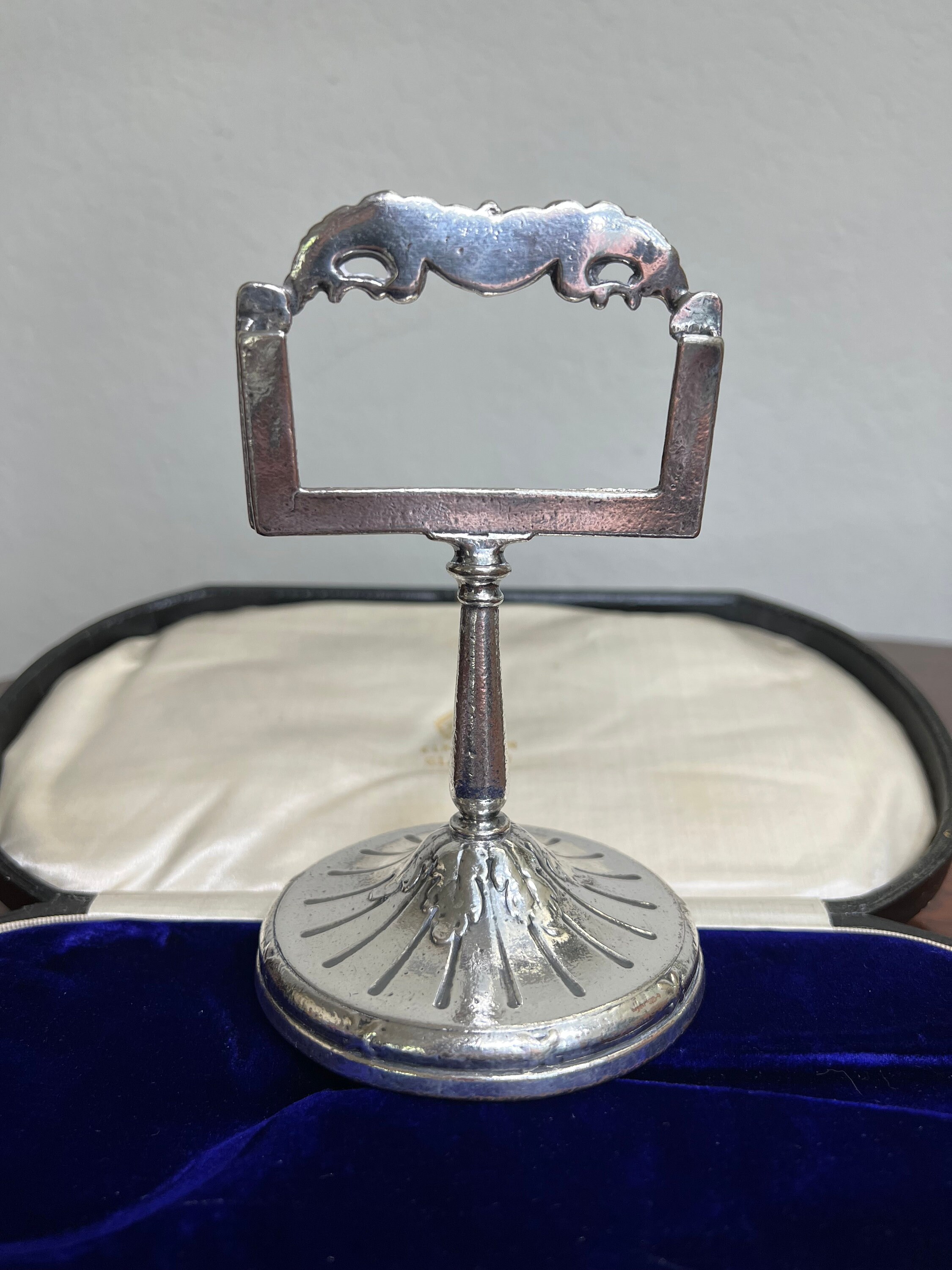BILTMORE HOTEL SILVER Table Reservation Stand Menu Holder Circa 19OO - Etsy