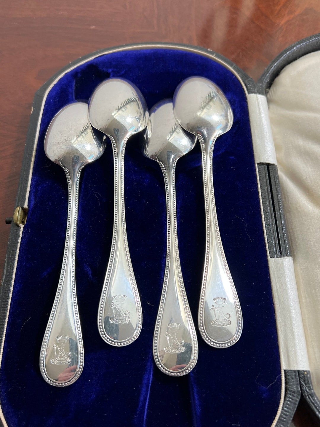 LE MEURICE PARIS Christofle Teaspoon Set French Hotel Silver Plate - Etsy