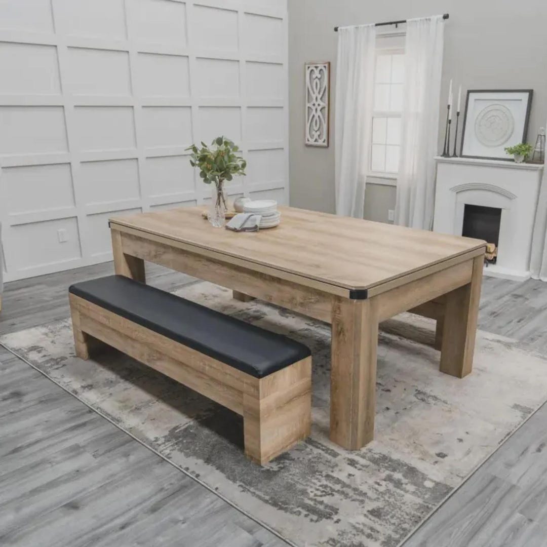 Hampton 3-in-1 Entertainment Table – Billiards, Tennis & Dining - Etsy