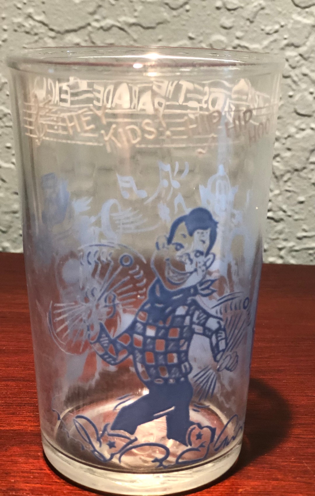 1953 Howdy Doody Glass - Etsy