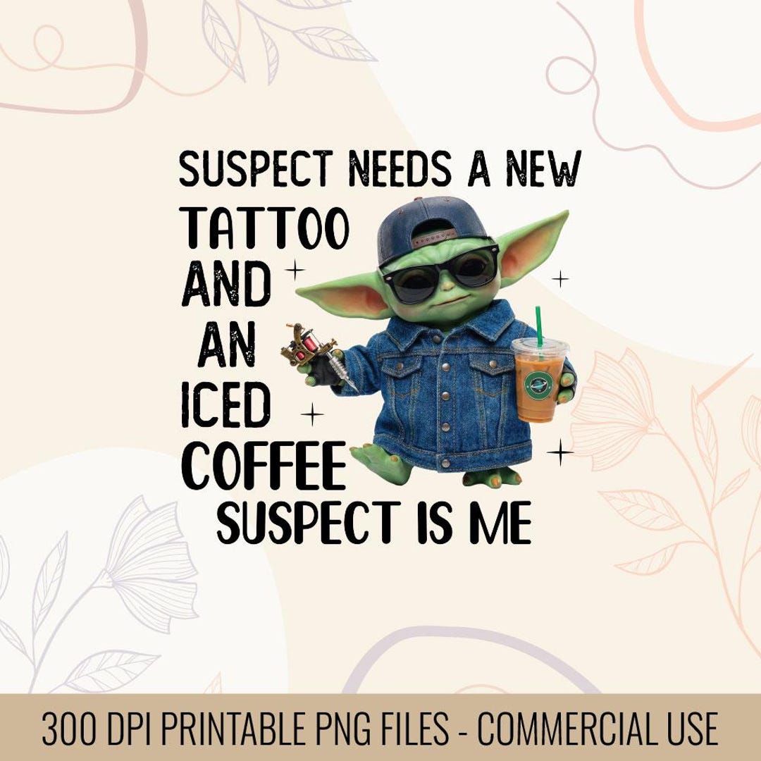 Suspect Needs a New Tattoo and an Iced Coffee Suspect is Me T-shirt ...