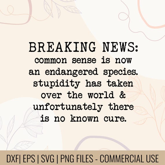 Common Sense Jokes