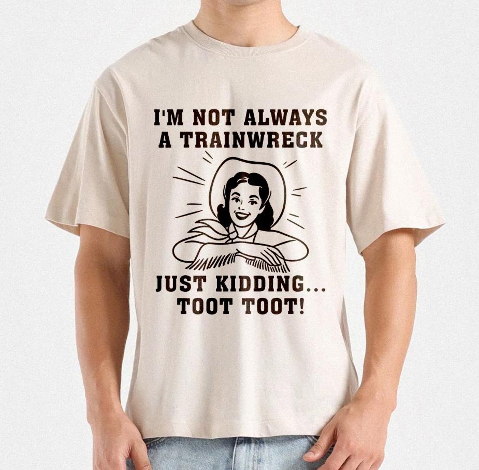 I'm Not Always a Train Wreck Just Kidding Toot Toot | Funny Train Quote ...