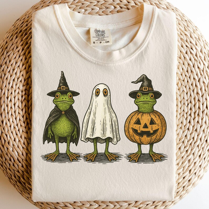 Funny Halloween PNG Boo Ghost Frog, Halloween Spooky Ghost Frogs ...