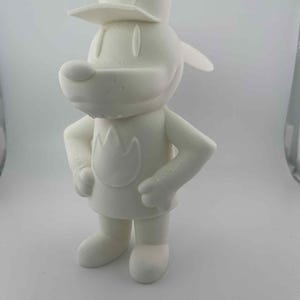 3D Printed Dog Man Figure: DIY Painting Kit for Kids - Etsy