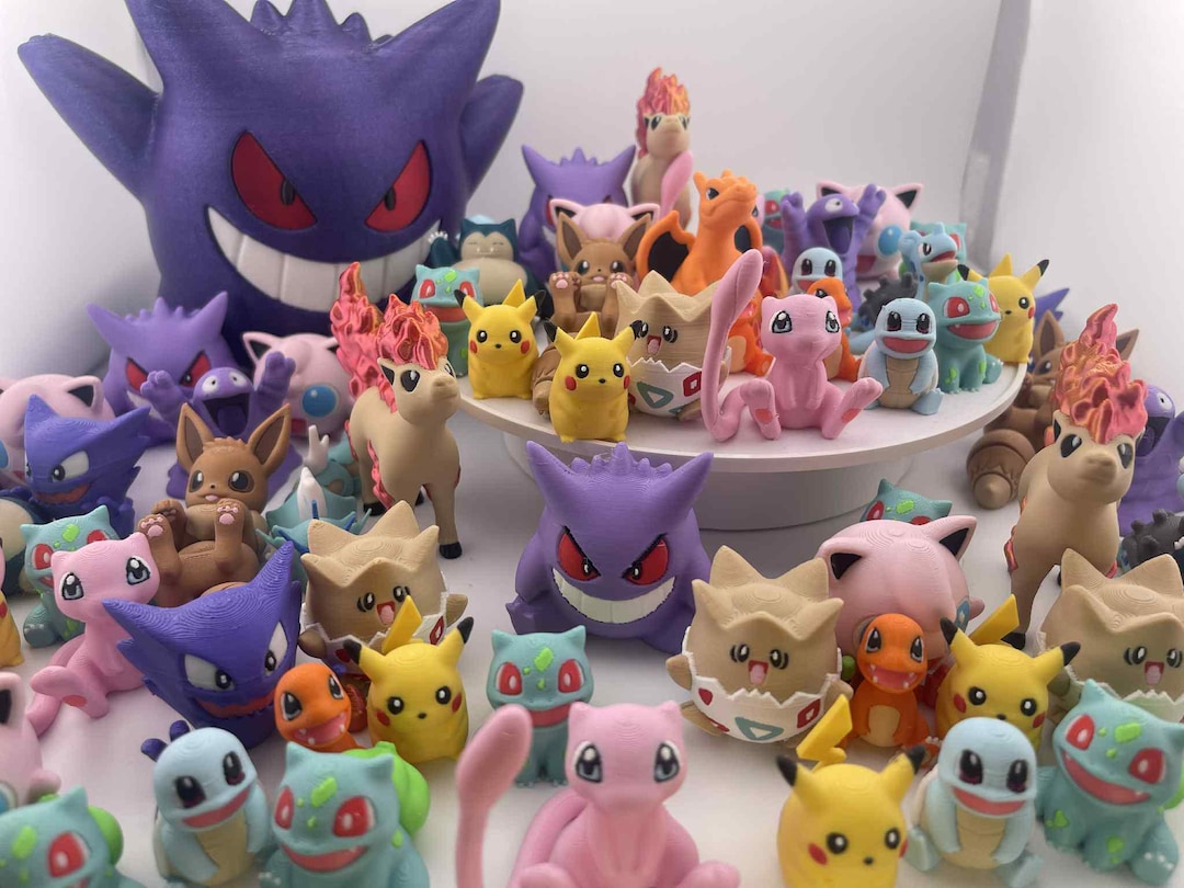 20+ Toy Bundle! 3D Printed Monster Art Toy Set: Fan-made Figures ...