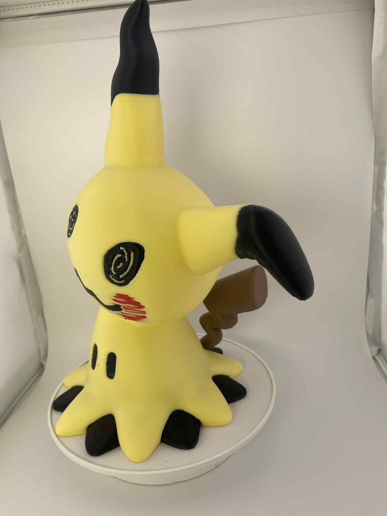 Large 13-inch Mimikyu Pokemon Statue - Highly Detailed 3D Printed ...