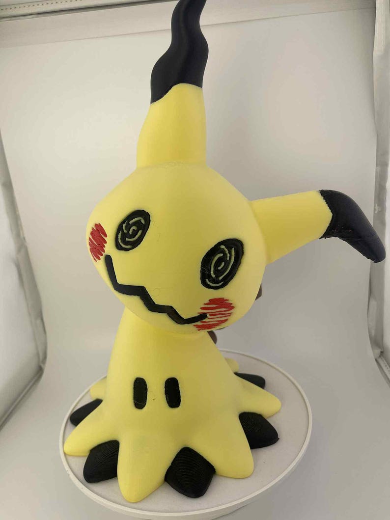 Large 13-inch Mimikyu Pokemon Statue - Highly Detailed 3D Printed ...