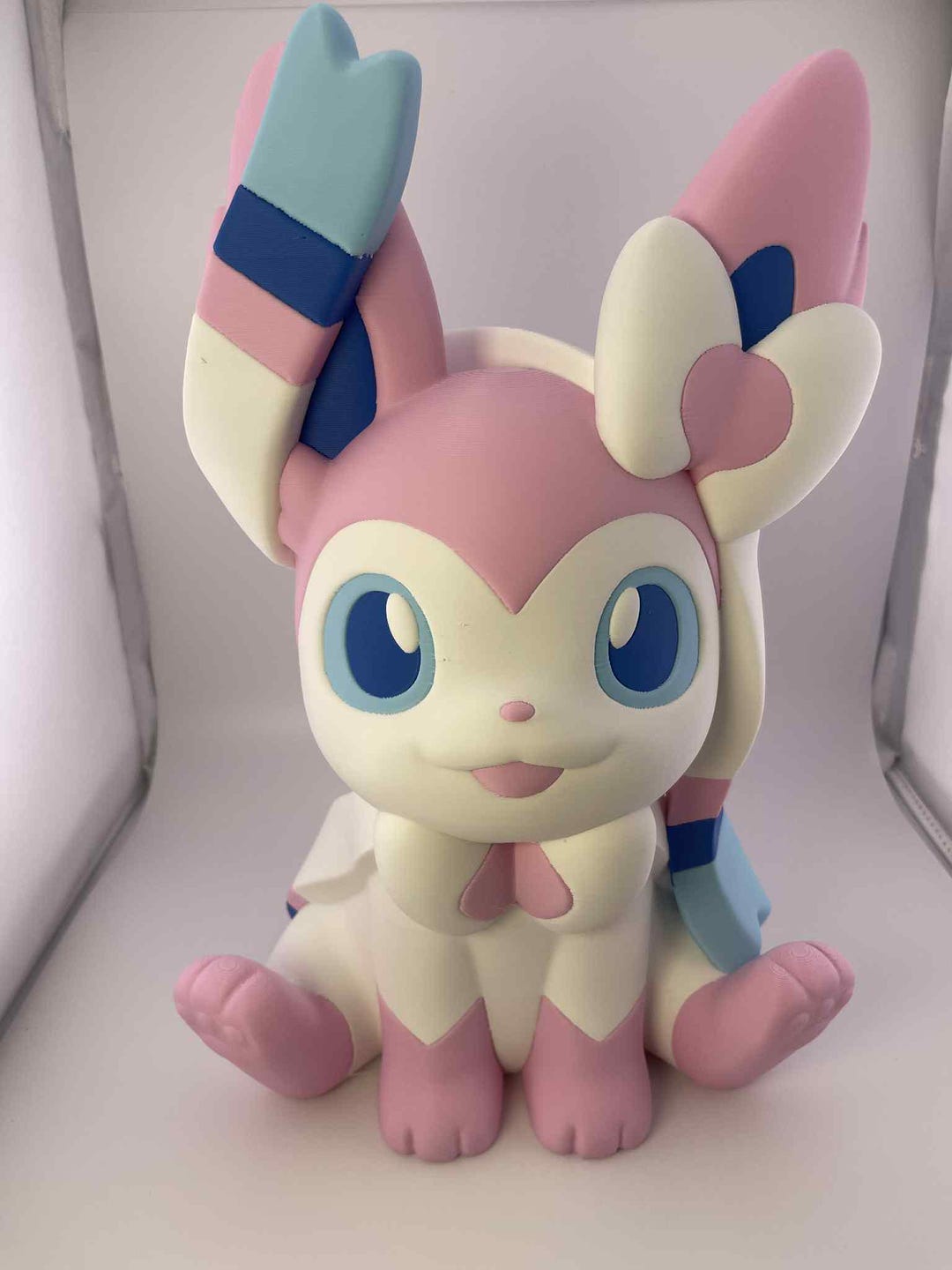 Giant Sylveon Figure – 13 Inch 3D Printed Pokémon Fan Art - Etsy