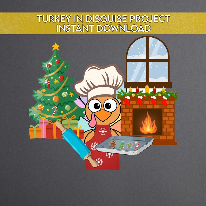 Disguise a Turkey, Turkey in Disguise Printable, Thanksgiving ...