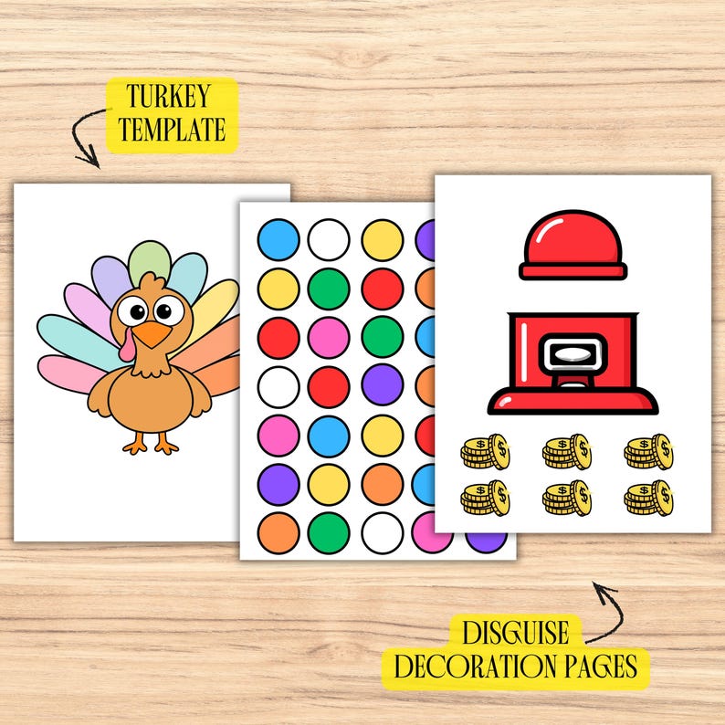 Disguise a Turkey, Turkey in Disguise Printable, Thanksgiving ...