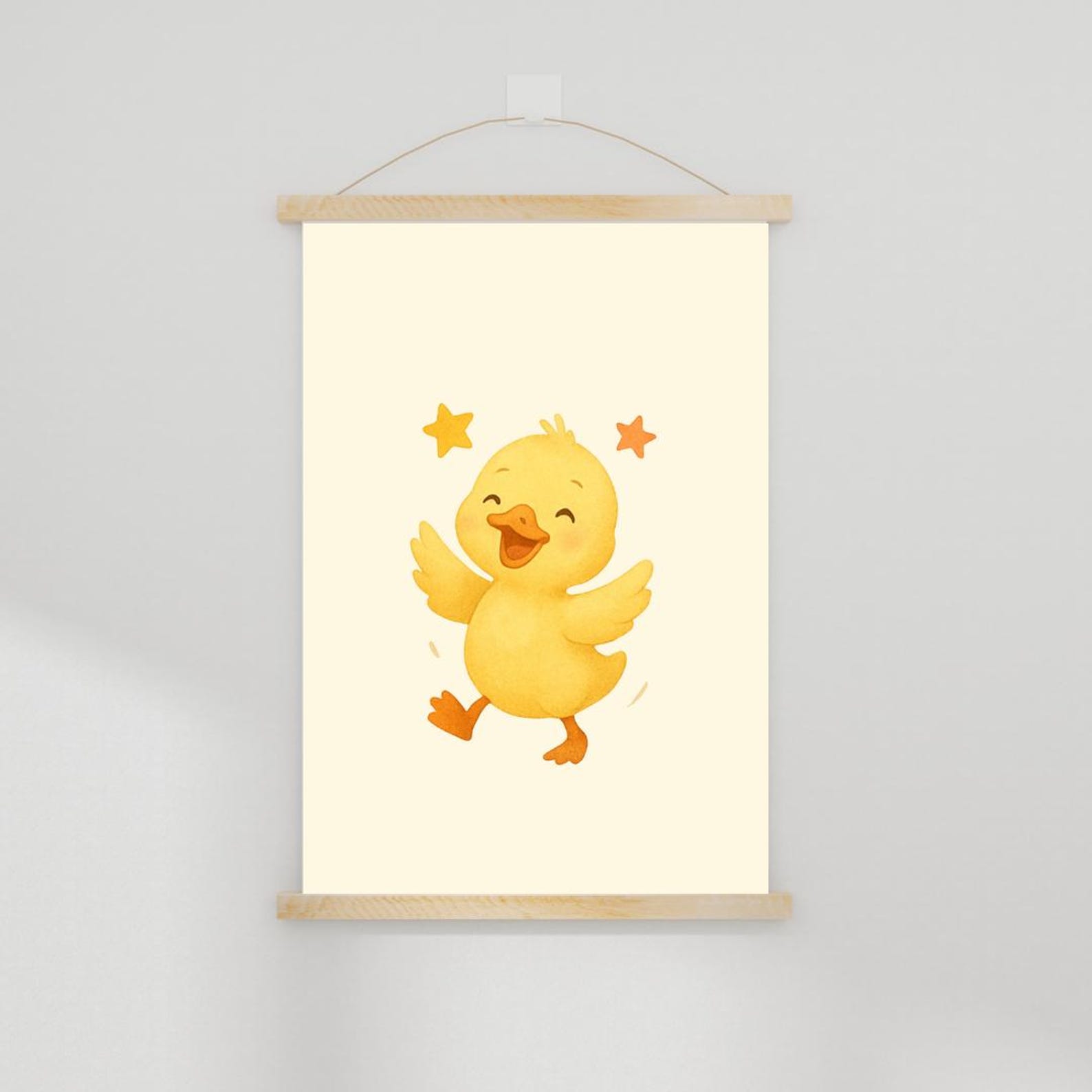 Set of 3 Happy Ducks Nursery Wall Art | Duck Nursery Printable Art ...