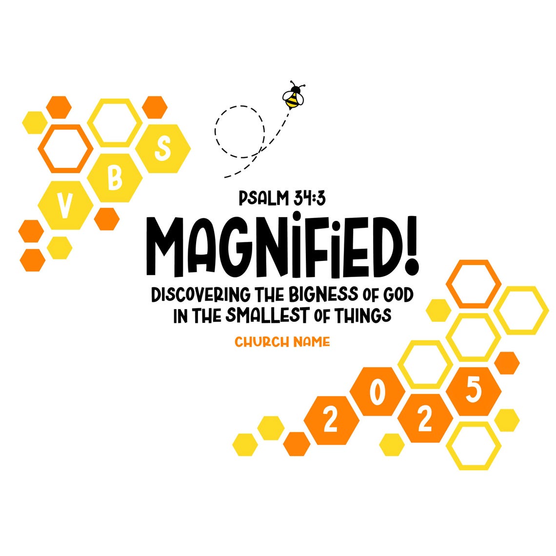 VBS - Magnified! Honeycomb Design SVG and EPS - Etsy
