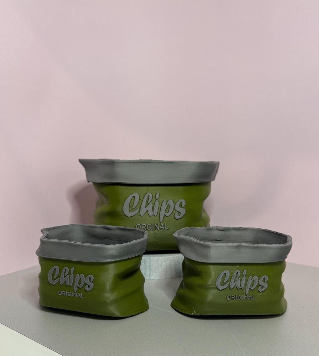 Crinkle Chip Bag Bowl – Novelty Snack Dish - Etsy