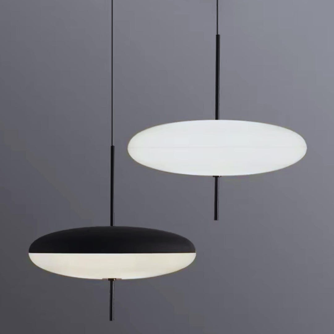 Luxury Nordic Flying Saucer LED Pendant Light: Modern Minimalist ...
