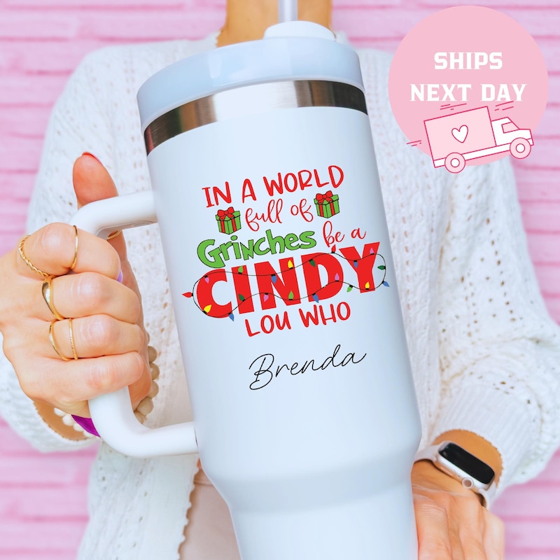 Cindy Lou Stockings - Etsy