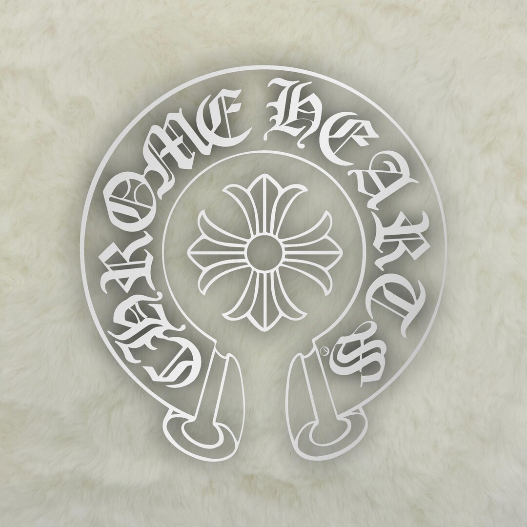 Chrome Hearts Inspired Vinyl Decal – Gothic Aesthetic Stickers, Silver ...