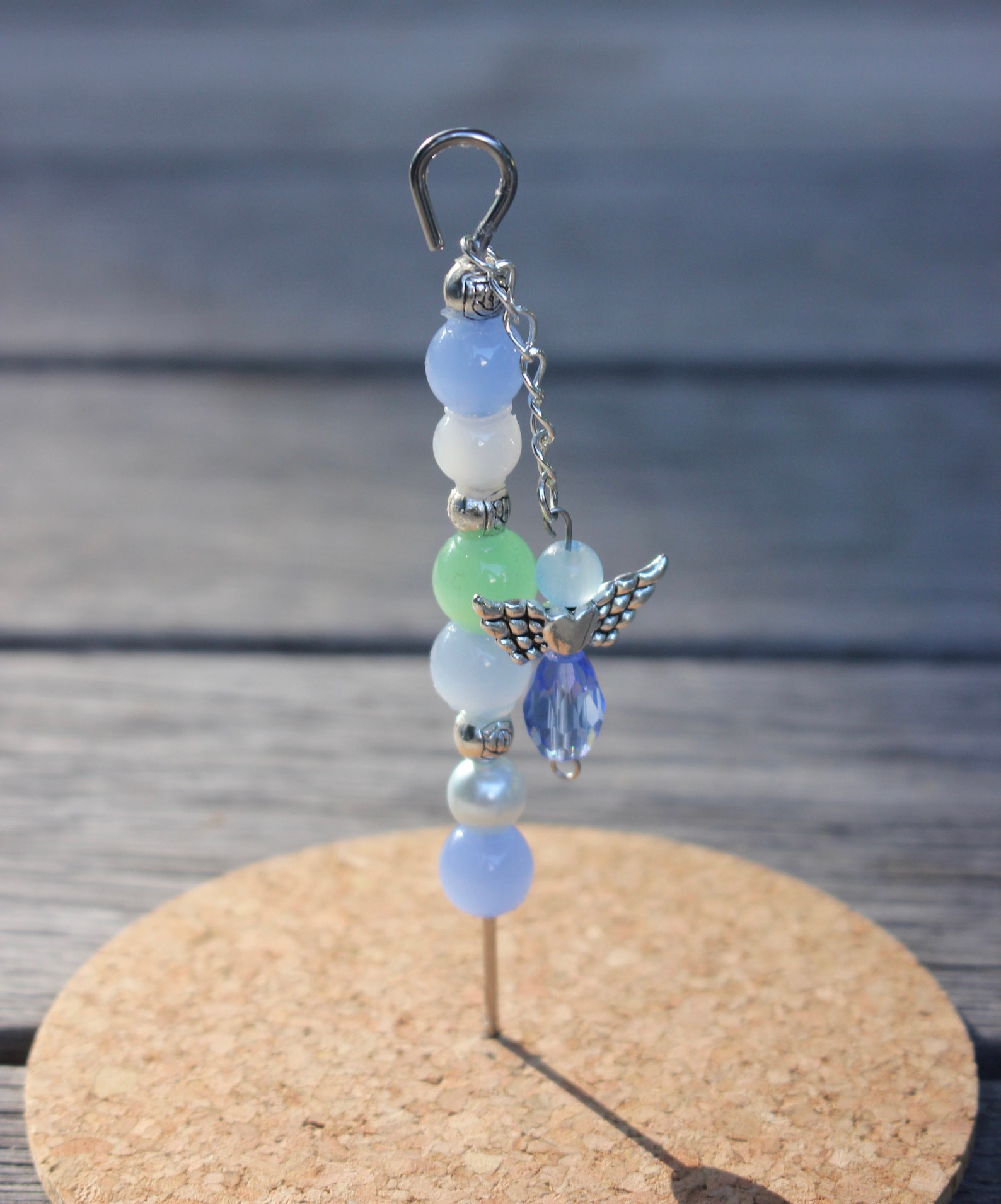 Pokey Tool-blue Angel Charm, Cookie Scribe, Plastic Wrap Opener - Etsy