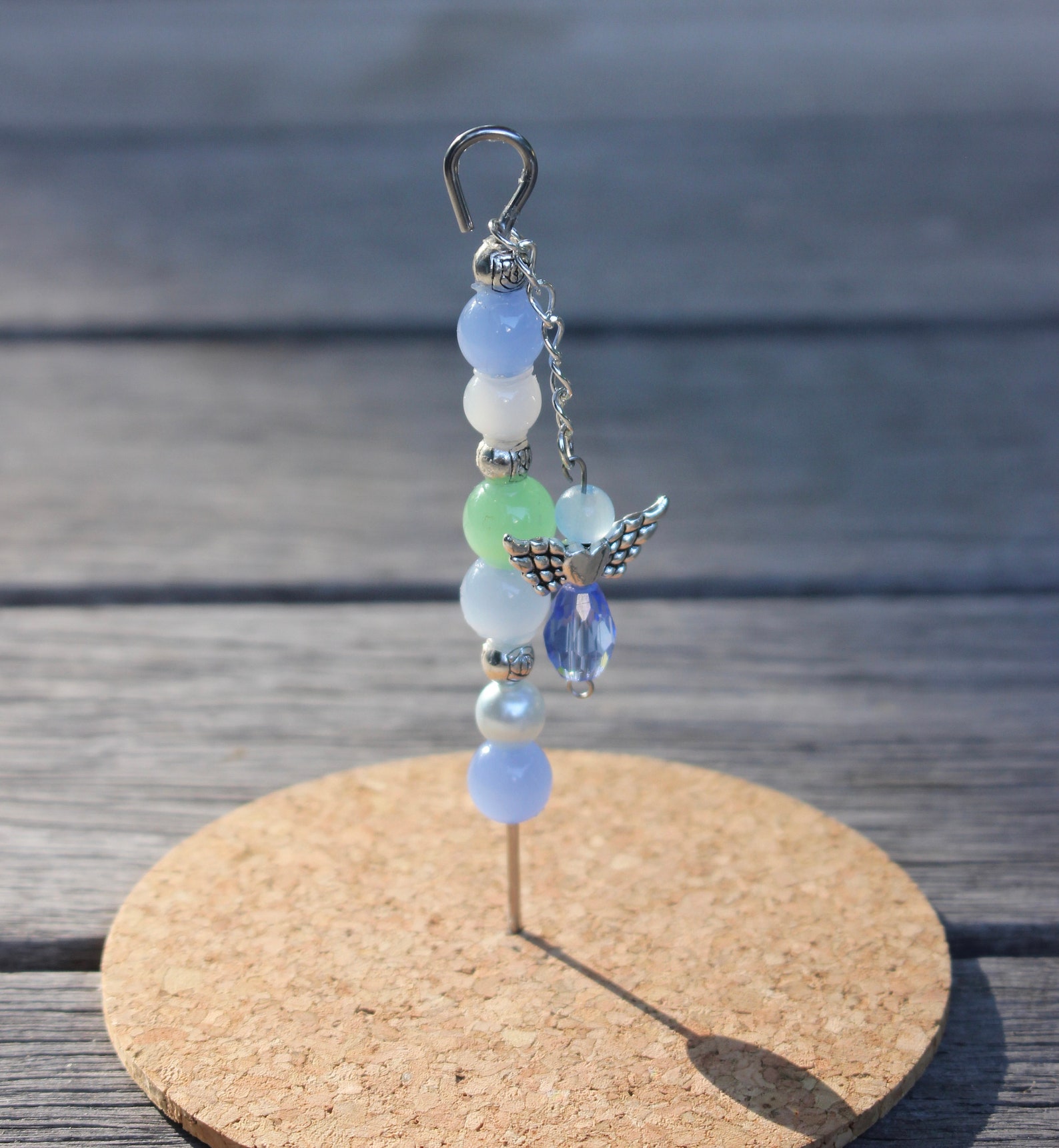 Pokey Tool-blue Angel Charm, Cookie Scribe, Plastic Wrap Opener - Etsy