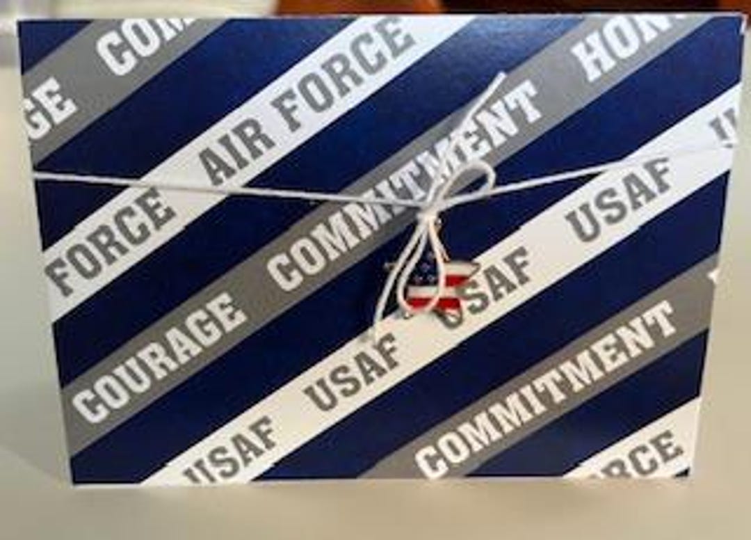 Air Force Card, Air Force Thank You Card, Military Card, U.S. Air Force ...