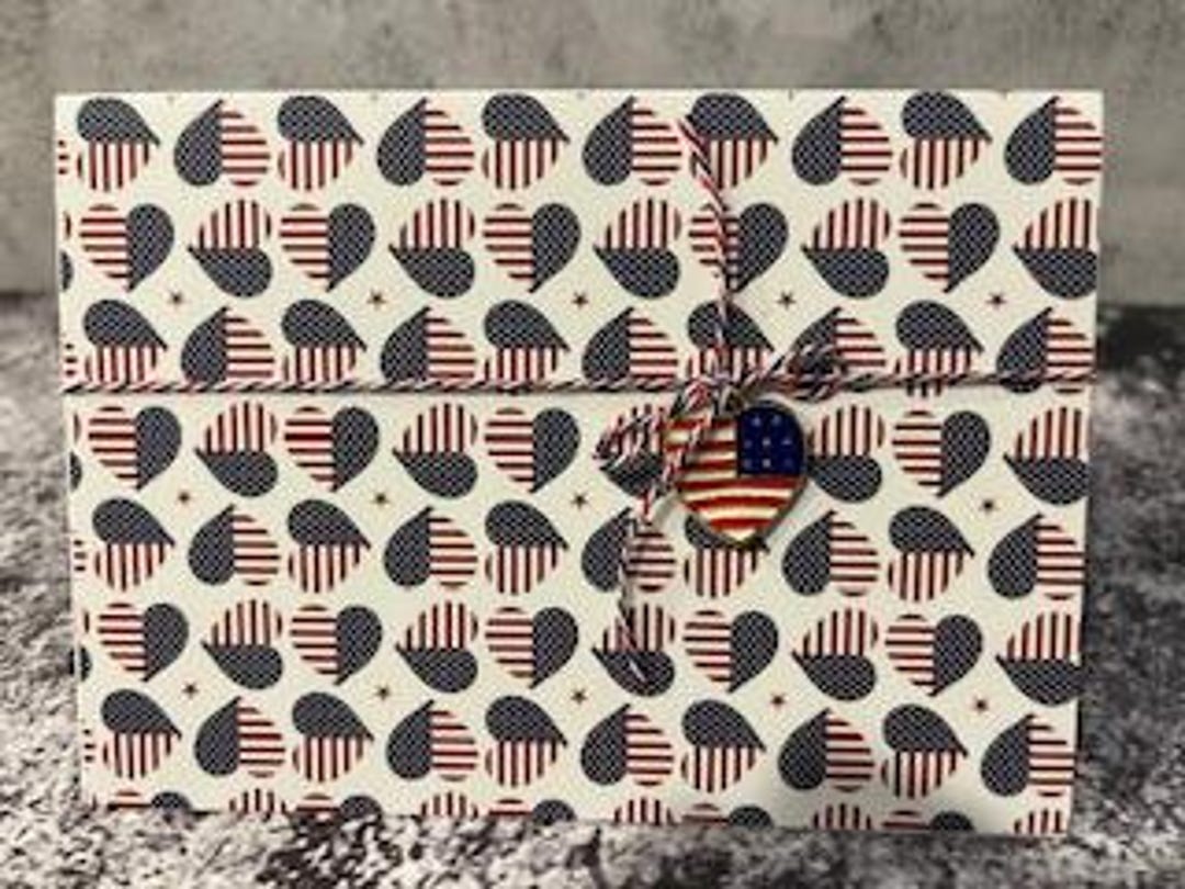 Military Card, Military Thank You Card, Patriotic Hearts Military Thank ...