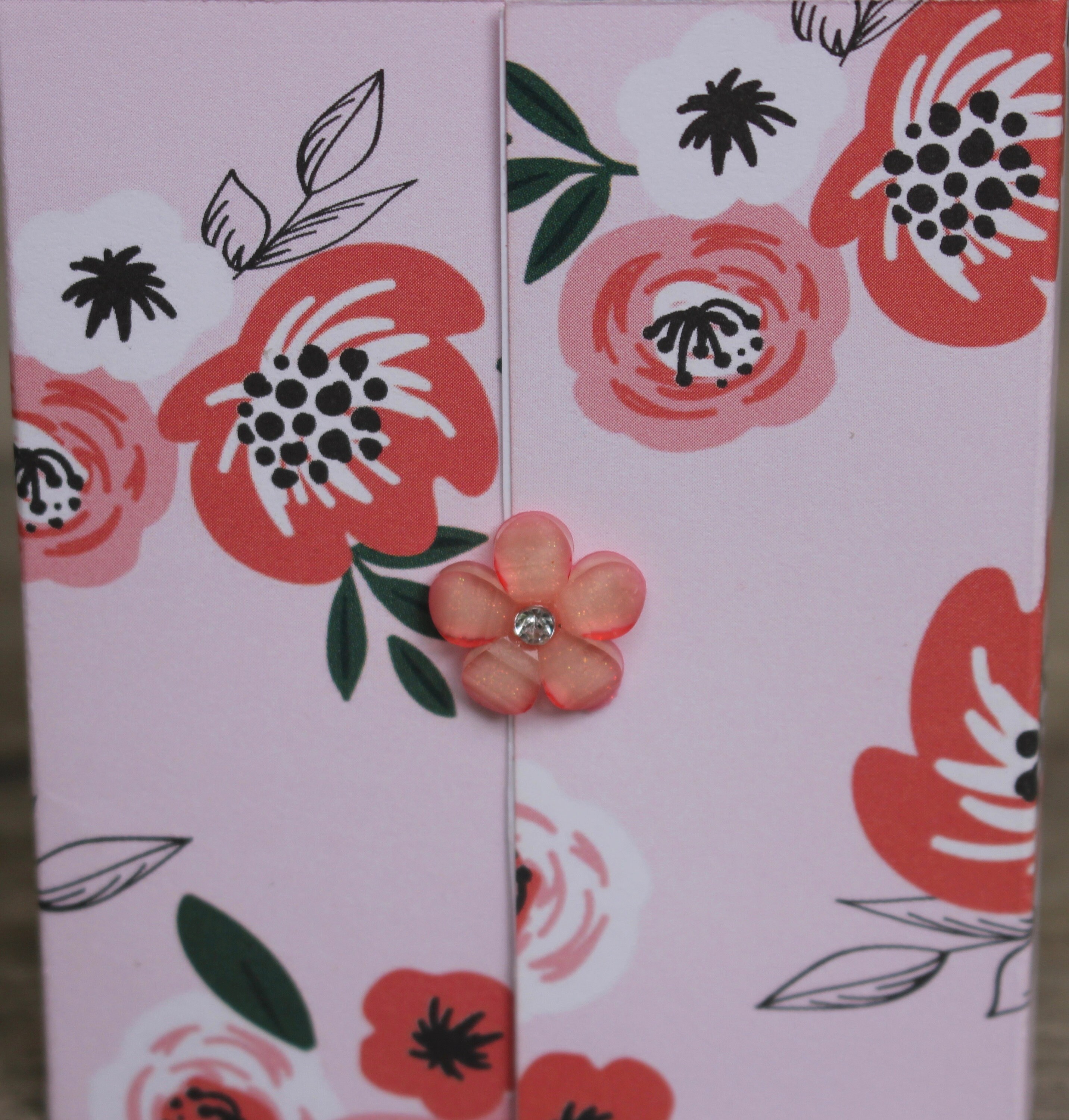 Floral Post It Note Holder Post It Notes Gift Mothers Day - Etsy