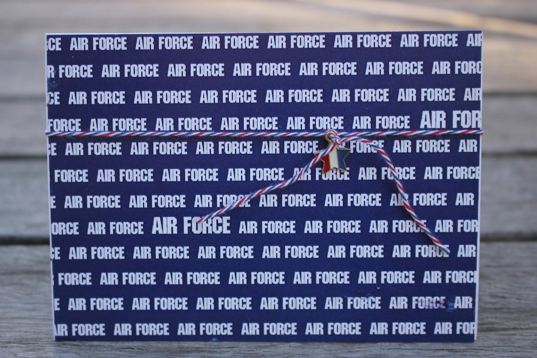 Air Force Card, Air Force Thank You for Your Service Card, Military ...