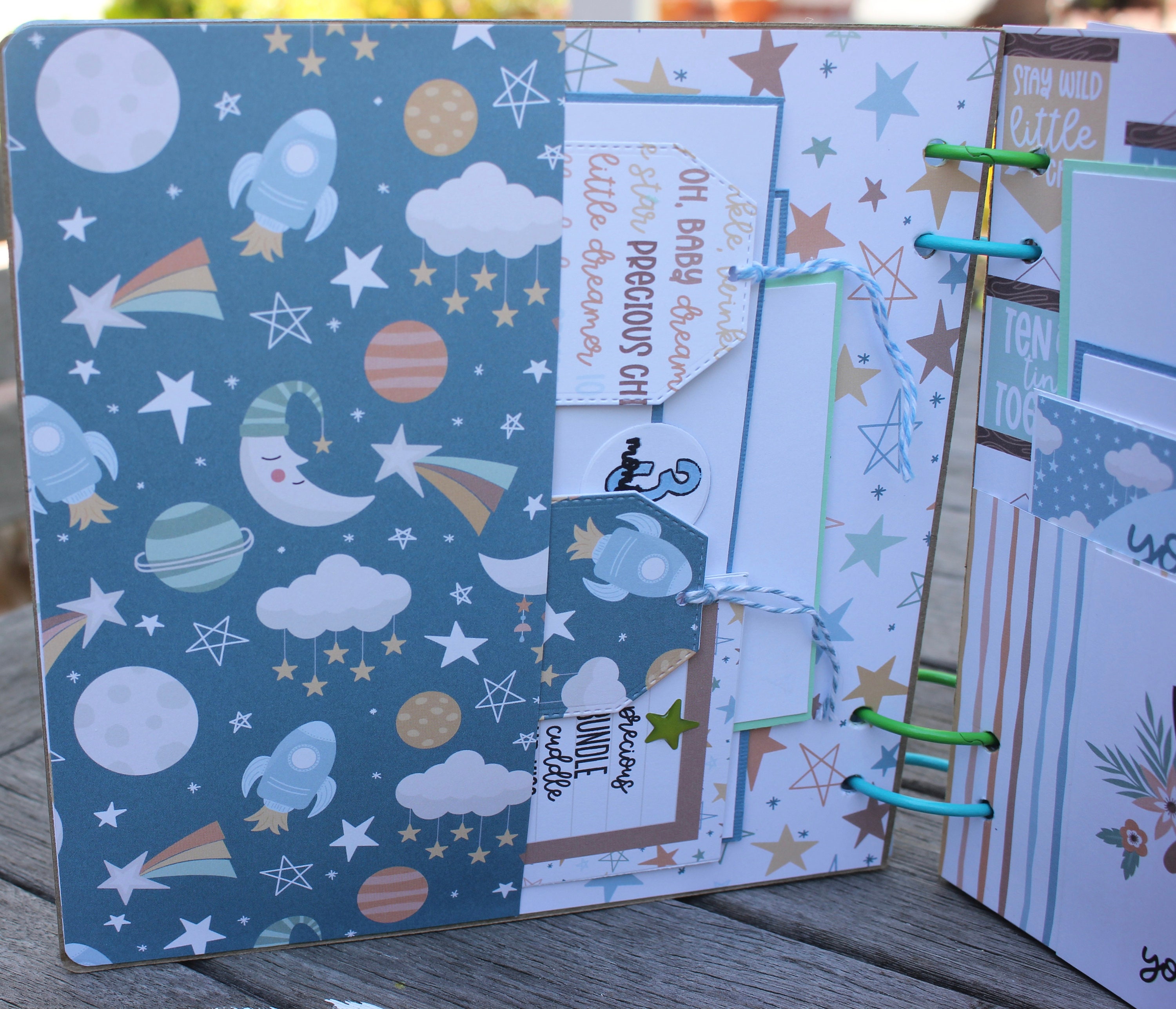 Baby Boy Album, Baby Boy Premade Album, Baby Boy First Year Album, Baby ...
