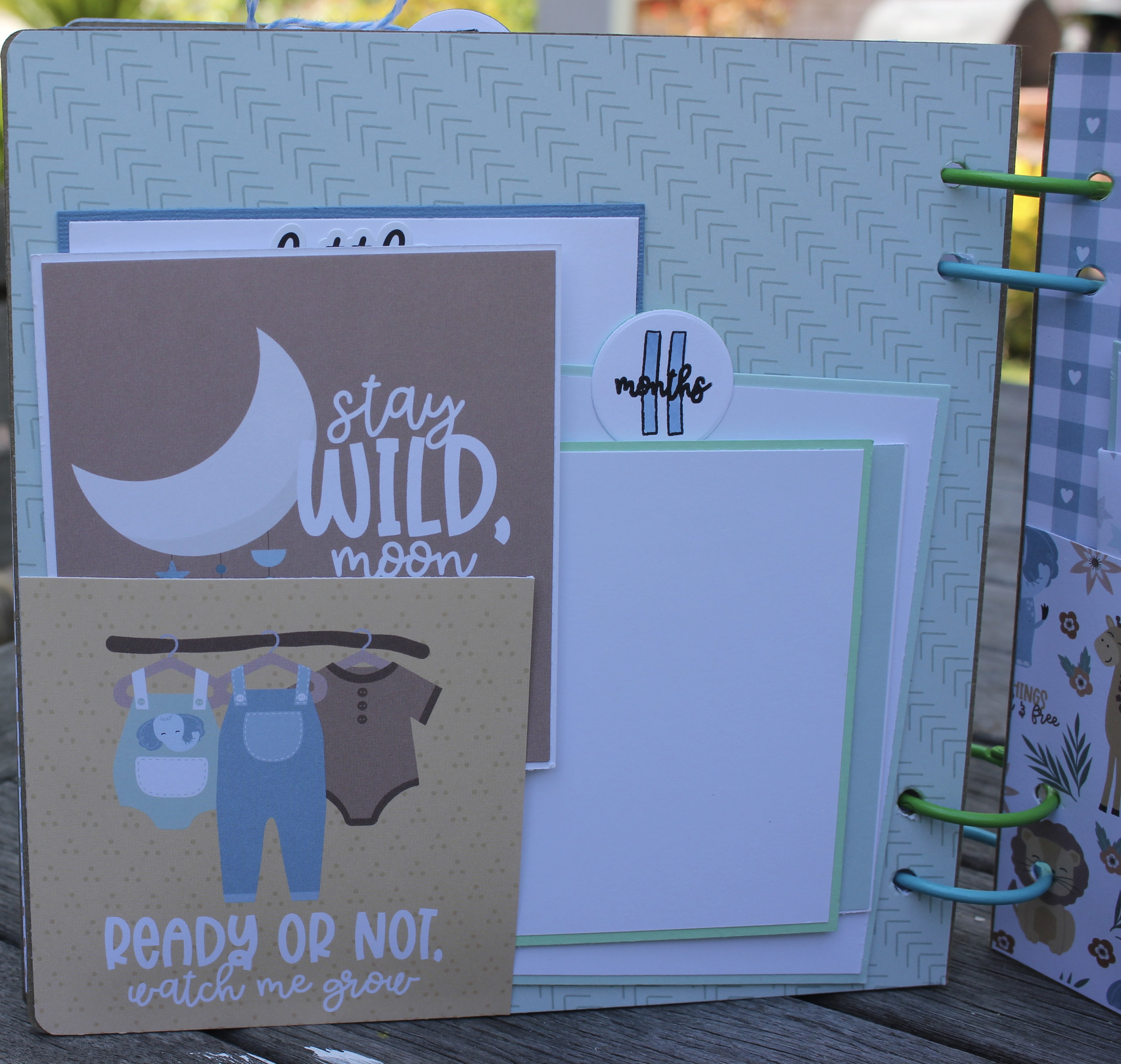 Baby Boy Album, Baby Boy Premade Album, Baby Boy First Year Album, Baby ...