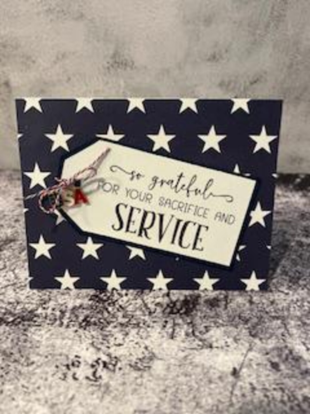 Veterans Day Thank You, Military Thank You Card, G-d Bless You and ...
