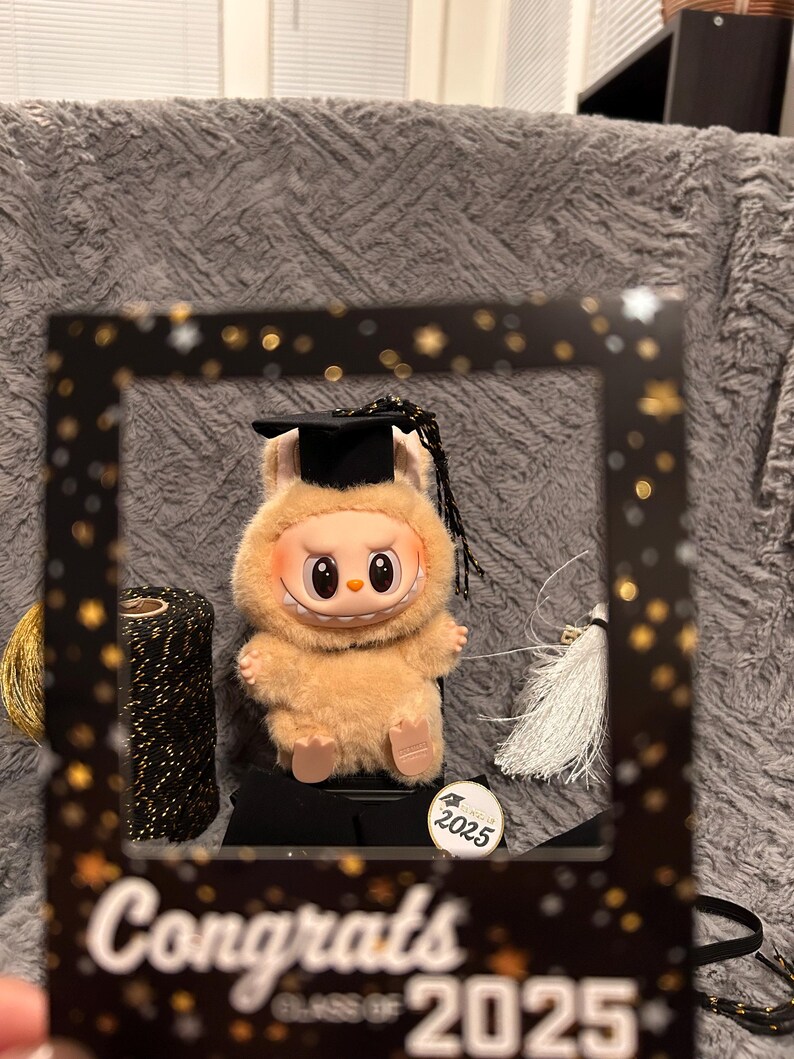 Graduation Cap for Labubu Doll - Etsy