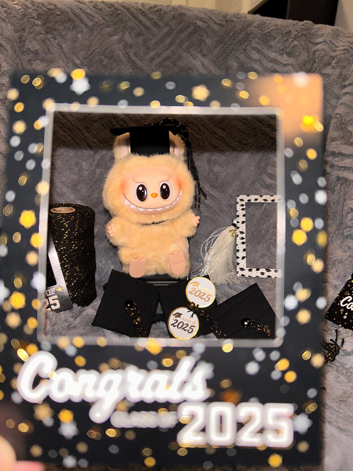 Graduation Cap for Labubu Doll - Etsy