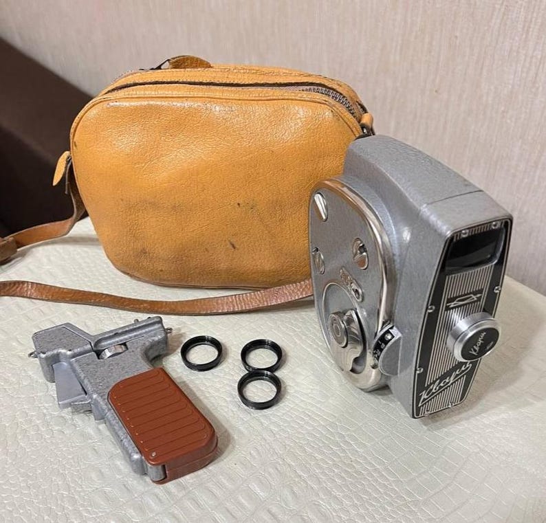 Vintage Photoshoot Quartz Movie Camera – 8mm Film Cine 1960s - Etsy