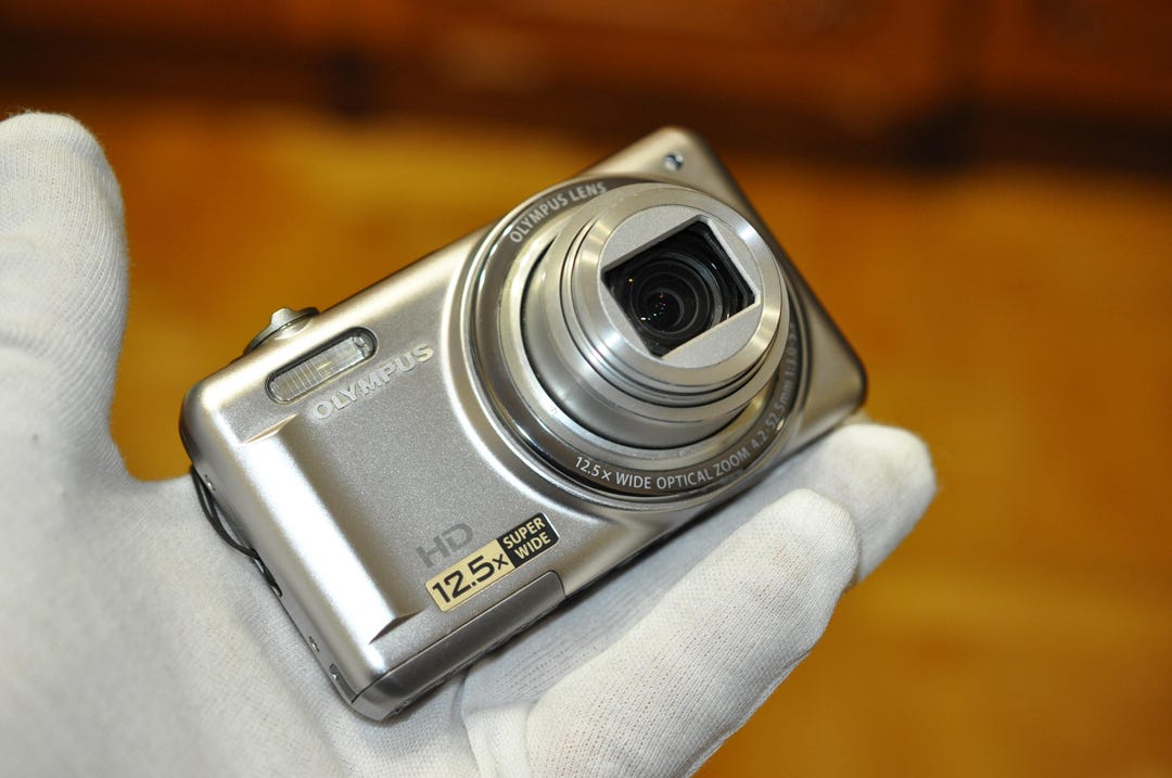 Olympus VR-320 Digital Camera 12.5x Zoom Compact 14 MP Silver - Etsy