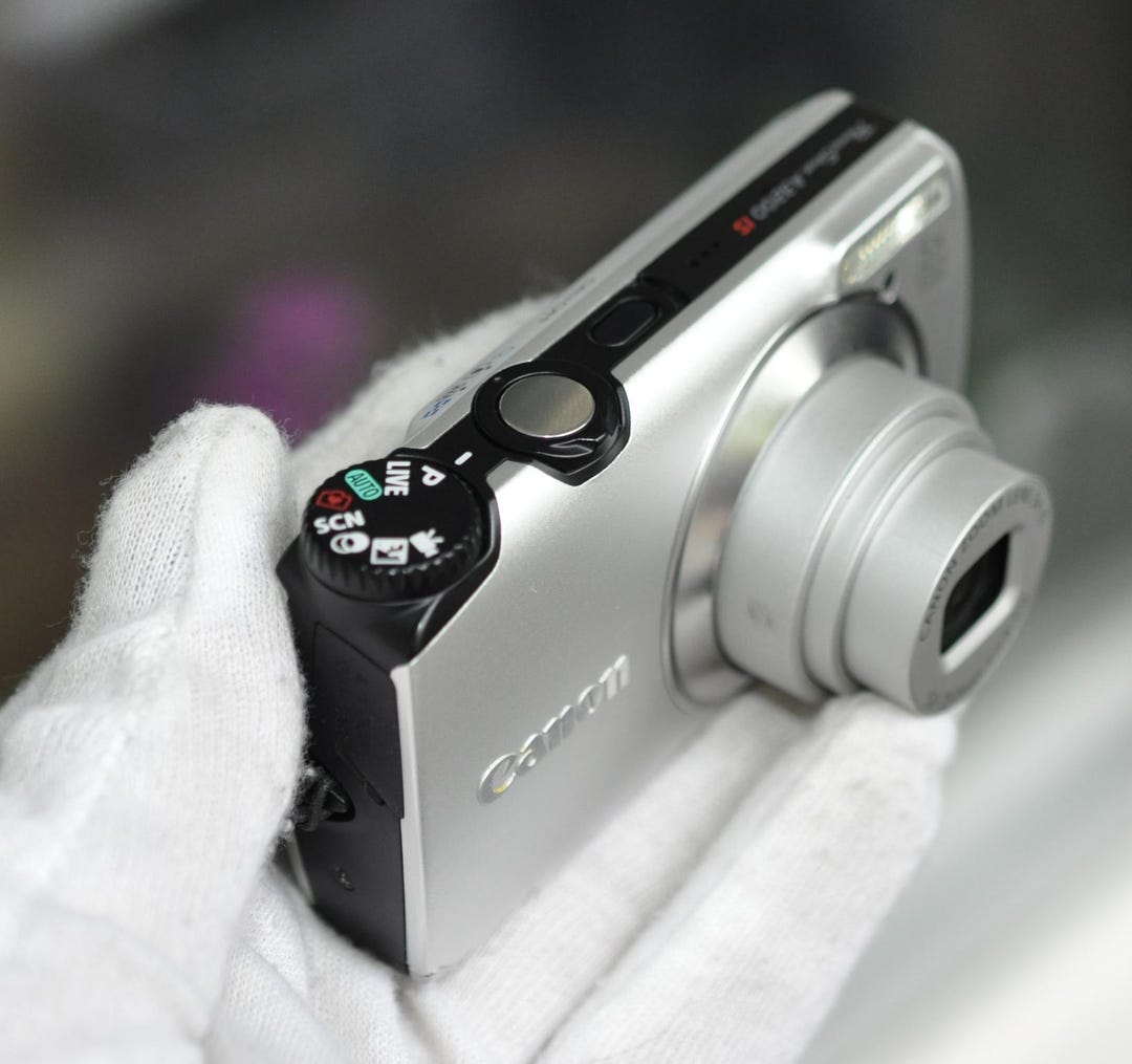 Canon Powershot A3200 IS 14.1MP Digital Camera Silver - Etsy