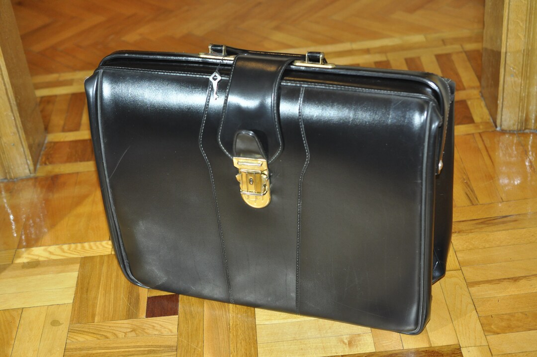 Vintage Bag Briefcase Ussr Case Soviet 1970s Doctor's - Etsy