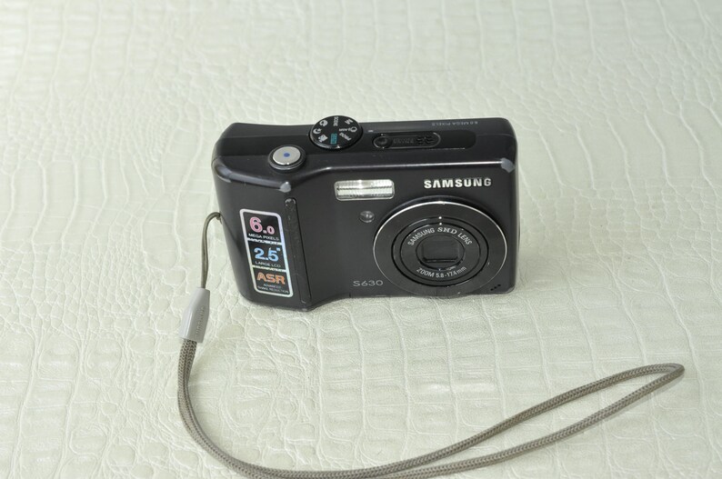 Samsung S630 Digital Camera Black 6MP Tested Working - Etsy