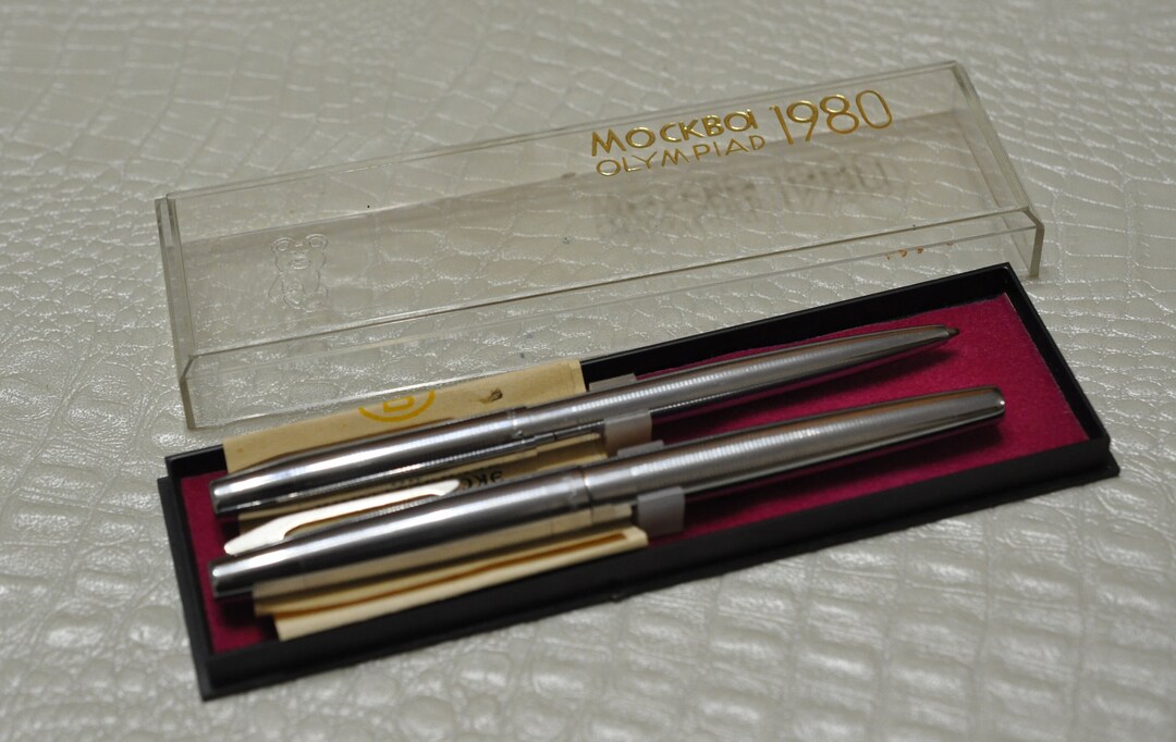 Vintage Soviet Fountain Pen Olympic Bear Moskow-80 - Etsy