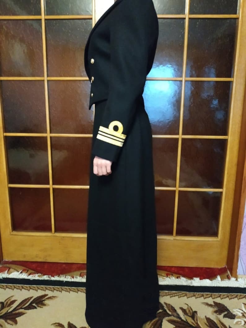 Royal Navy Woomen Uniform Captains Dress British Skirt 80s | Etsy