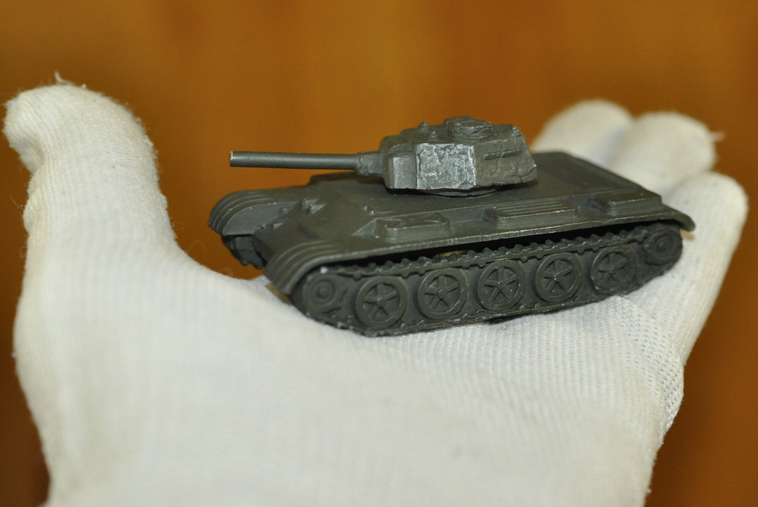 Vintage Military Tank T-34 USSR Metal Toy - Etsy