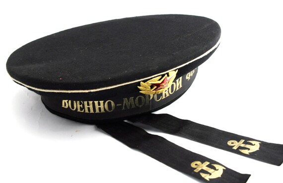 1970 Origina Russian Soviet Navy NORTHERN FLEET Uniform Cap | Etsy