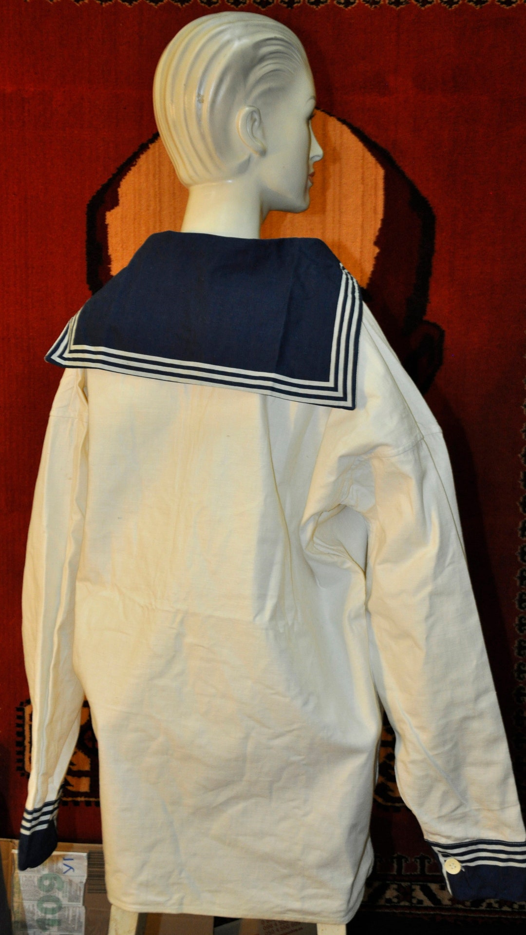 Russian Soviet NAVY Sailor VMF Uniform Cotton Shirt Tunic USSR - Etsy