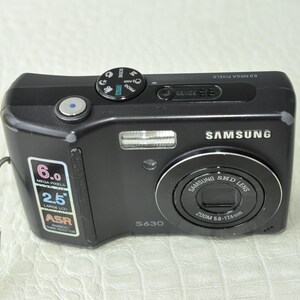 Samsung S630 Digital Camera Black 6MP Tested Working - Etsy