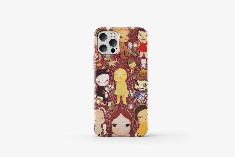 Yoshitomo Nara Phone Case Cute Japanese Phone Cover for iPhone 16 Pro ...
