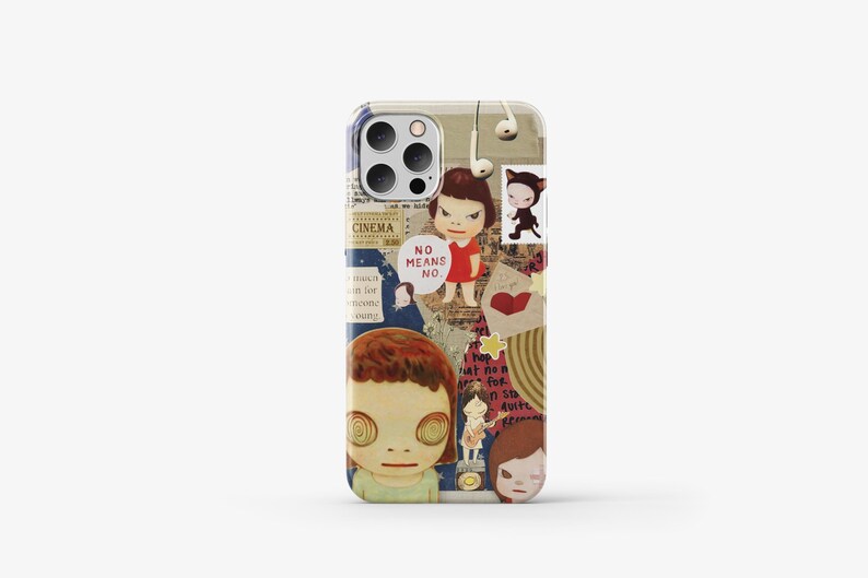 Yoshitomo Nara Phone Case Cute Japanese Phone Cover for iPhone 16 Pro ...