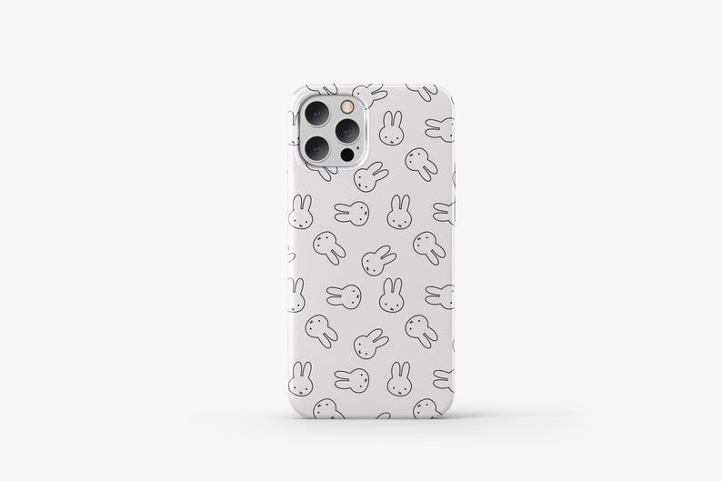 Miffy Phone Case Cute Anime Comics Phone Cover for iPhone 16 Pro Max 15 ...