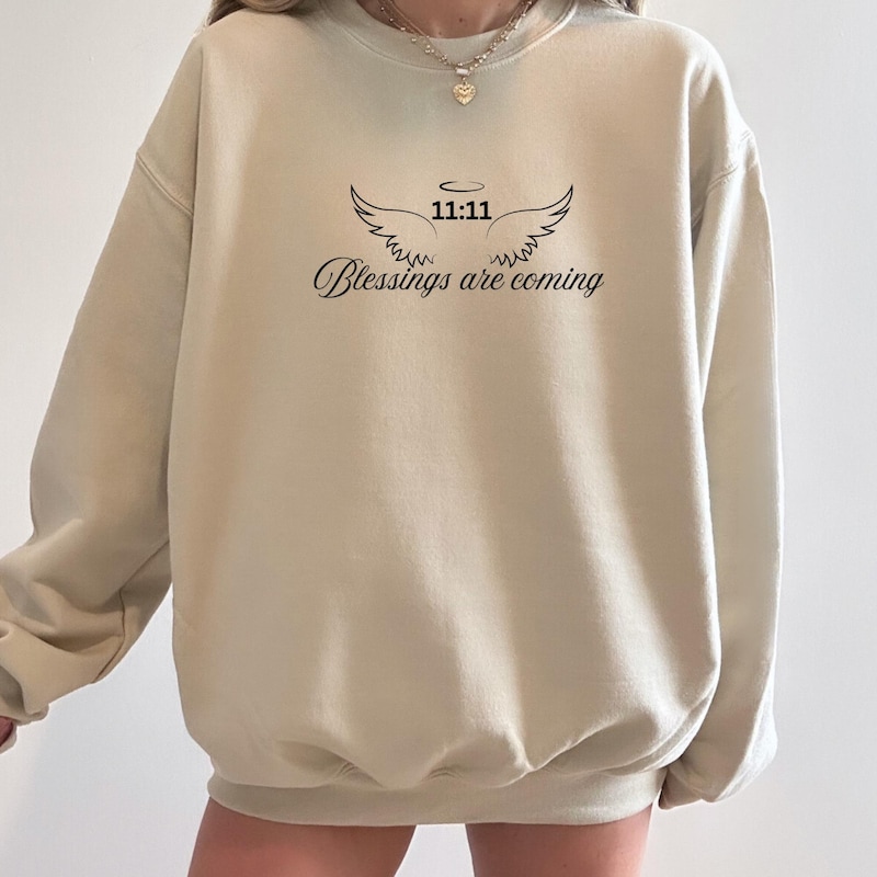 Angel Wings Crew Neck - Etsy