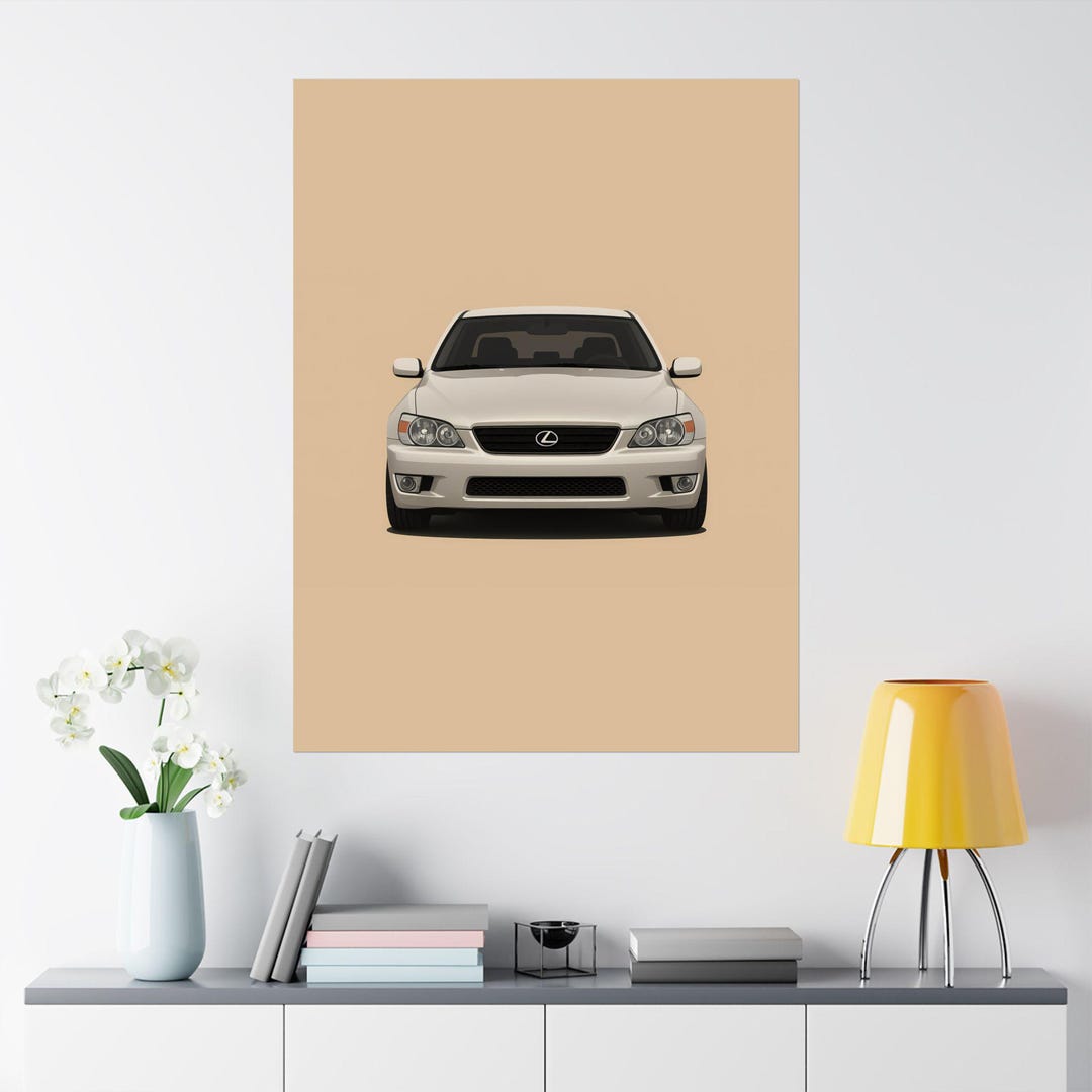Lexus IS300 / IS200 JDM Wall Art - Matte Vertical Posters, Home Decor ...