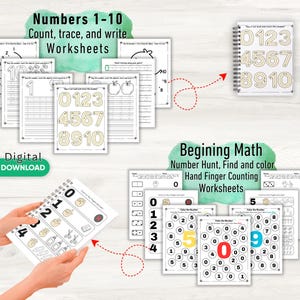 Ultimate Preschool-kindergarten Busy Book | 320+ Pages of Math ...