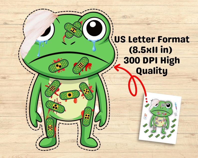Sick Frog Rescue | Cut and Paste | Fine Motor Scissor Skills ...